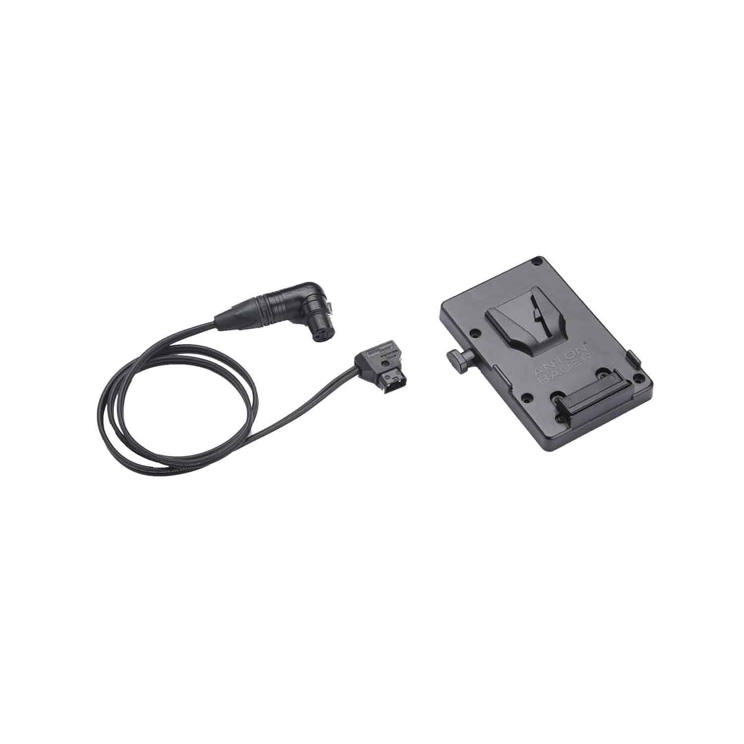 Litepanels A/B V-Mount Battery Bracket with P-Tap to 3-Pin XLR Cable ...